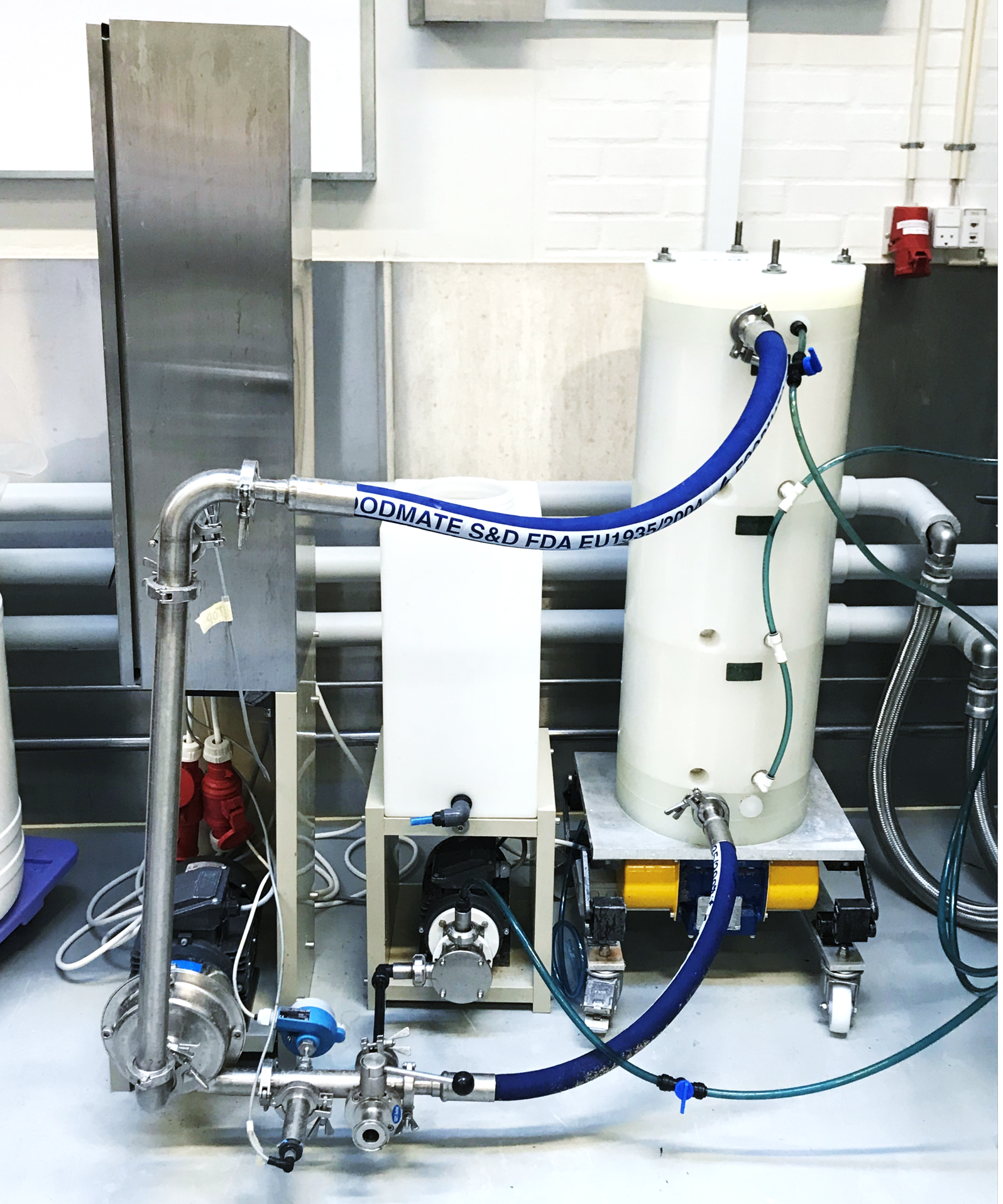Membrane filtration at pilot scale - Danish Technological Institute