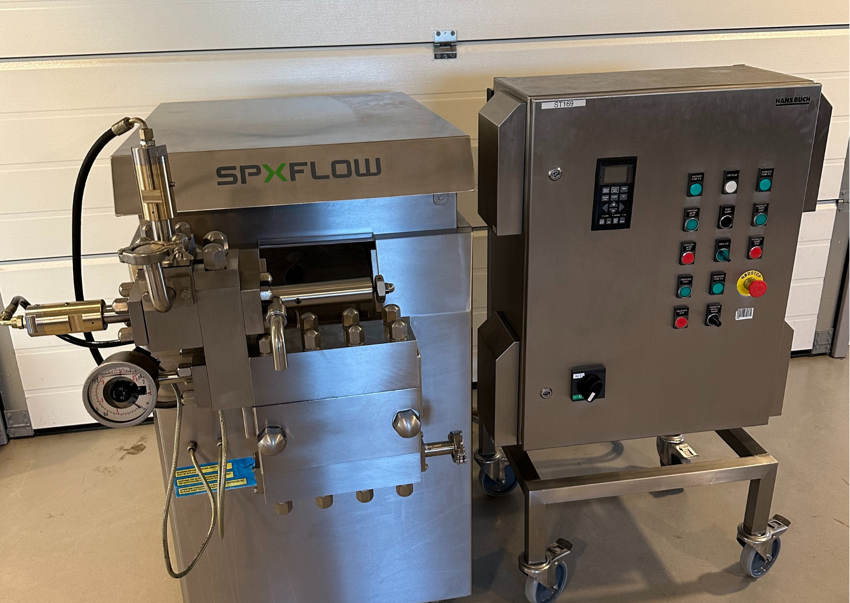 Homogenizer in pilot scale - Danish Technological Institute