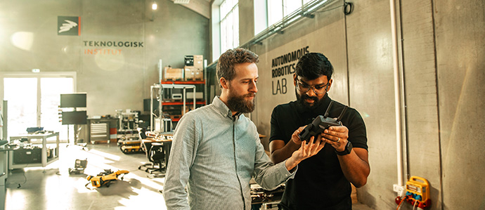 Robot technology projects at DTI - Danish Technological Institute