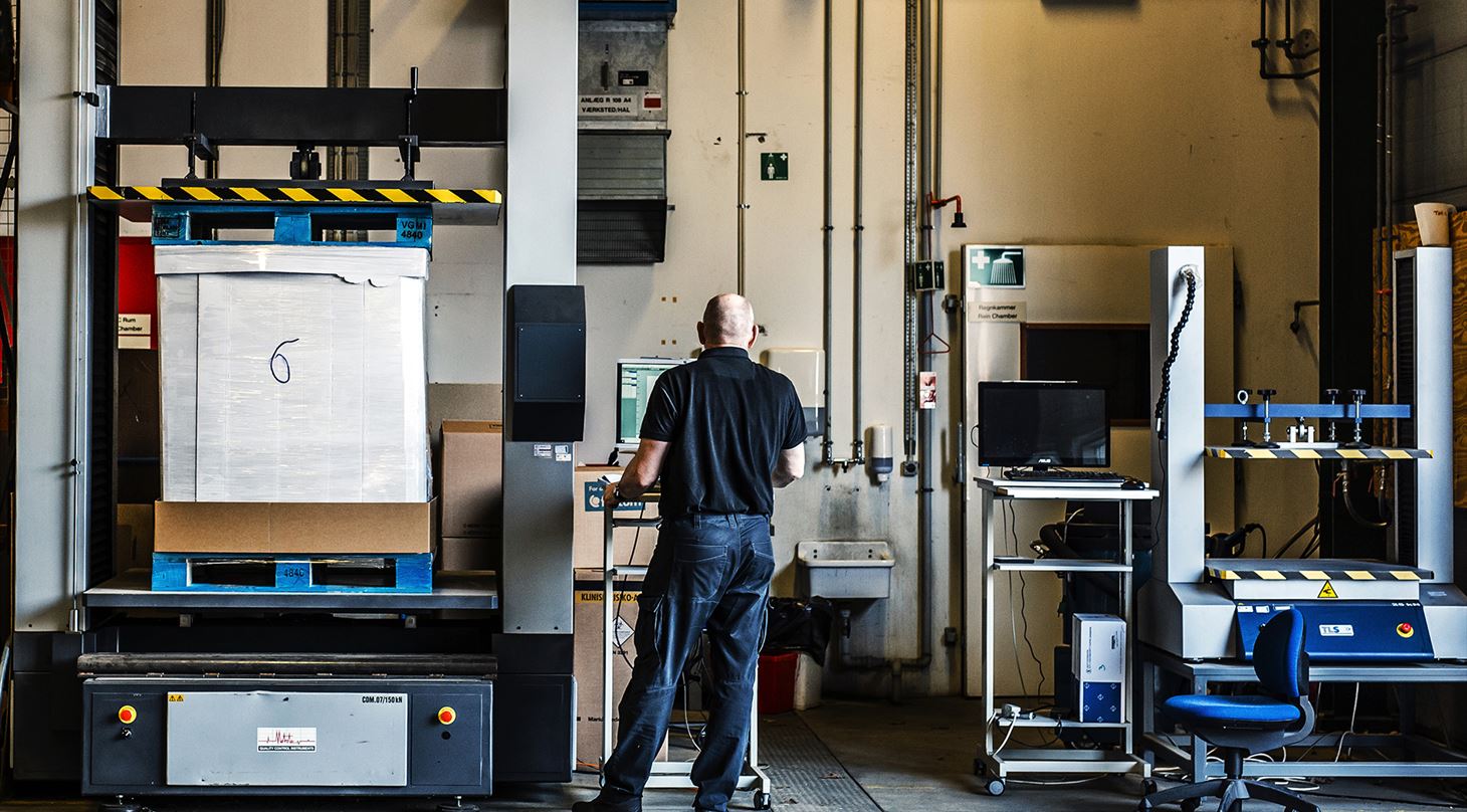 Transport testing of packaging - DANAK approvals - Danish Technological ...